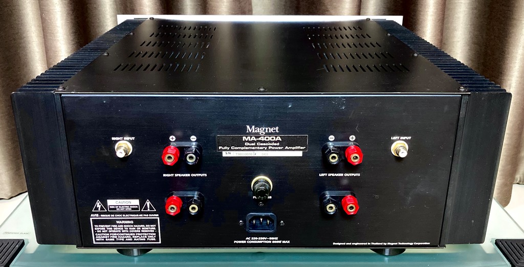 Magnet MA-400A Dual Cascoded Fully Complementary Power Amplifier